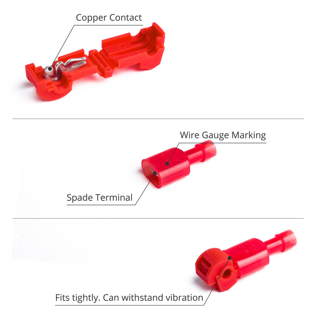 T Tap Electrical Wire Connectors Kit | Wirefy – Wirefyshop