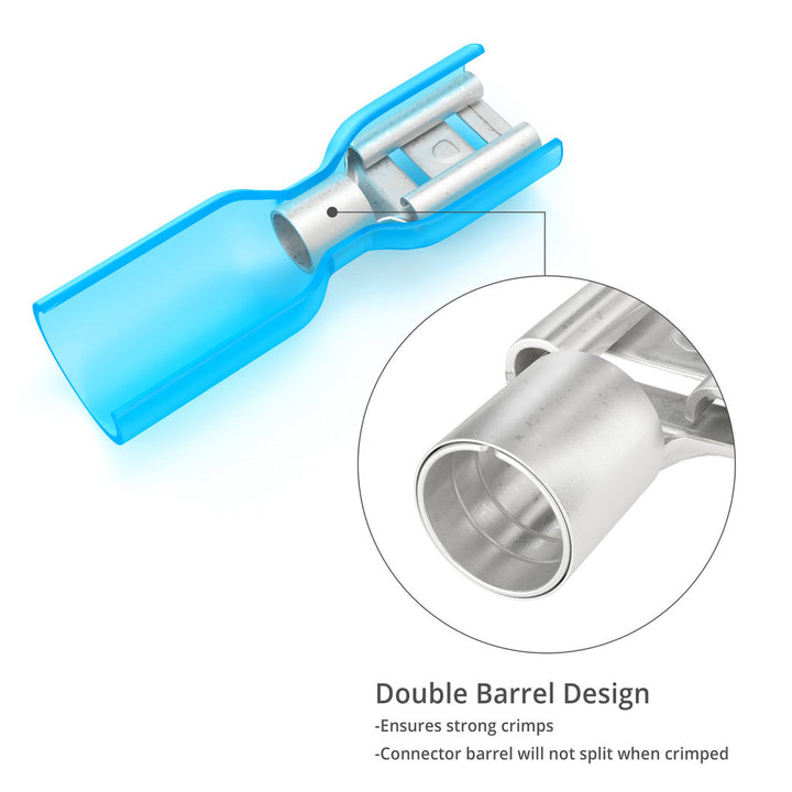 Best Heat Shrink Spade Connectors - Spade Terminals - Wirefy – Wirefyshop